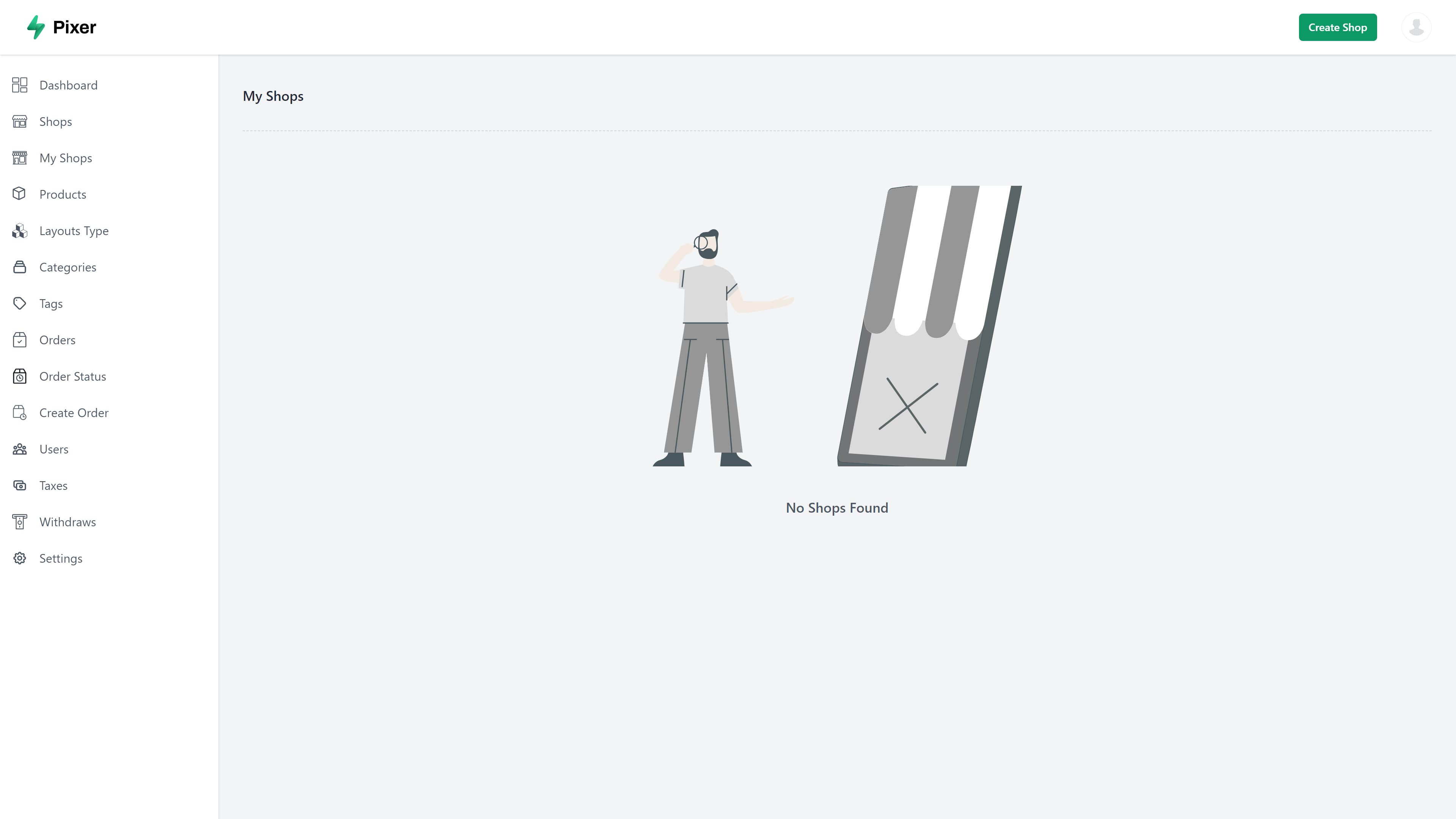 Pixer - React Laravel Multivendor Digital Marketplace by redqteam